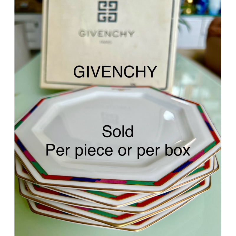 Givenchy breakfast plate (new w/ box) | Shopee Philippines