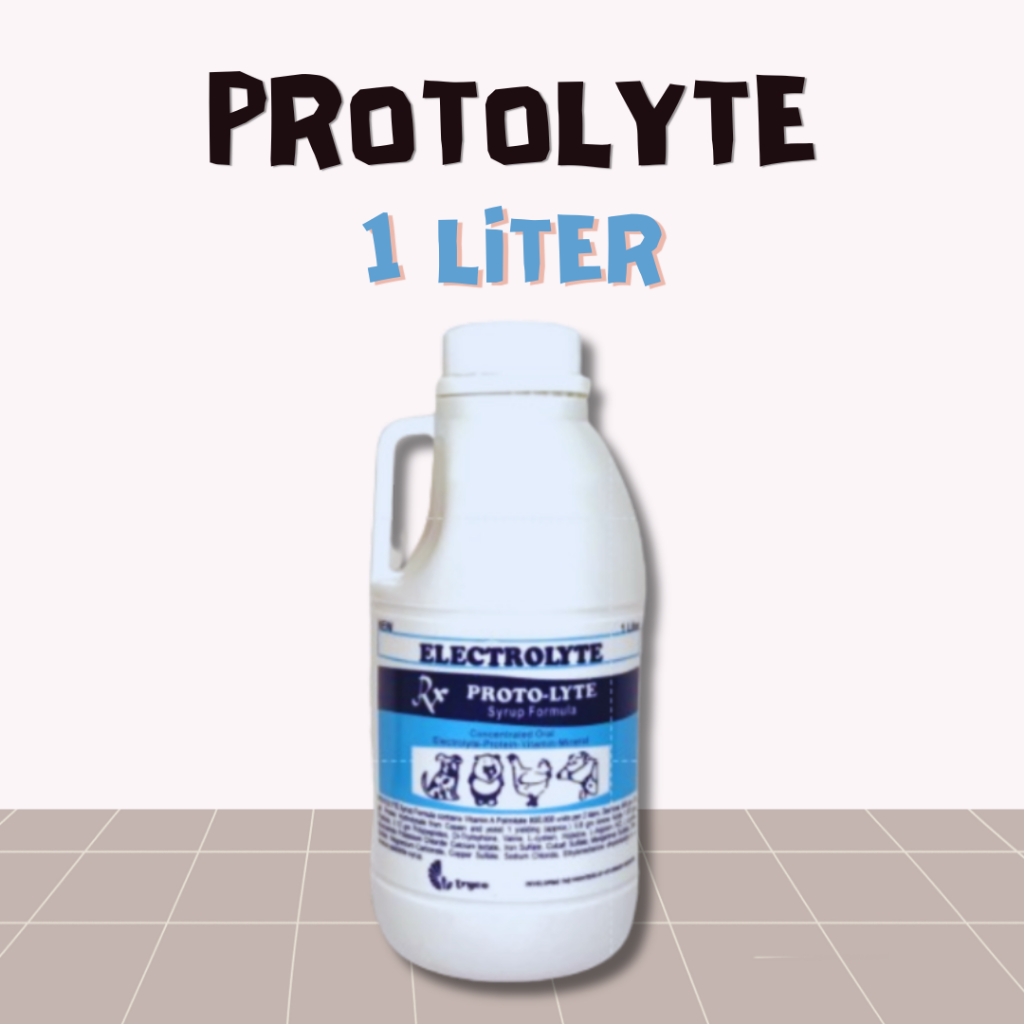 [FCR AGRIVET] Protolyte 1 Liter - Electrolyte - Proto-lyte - plus ...