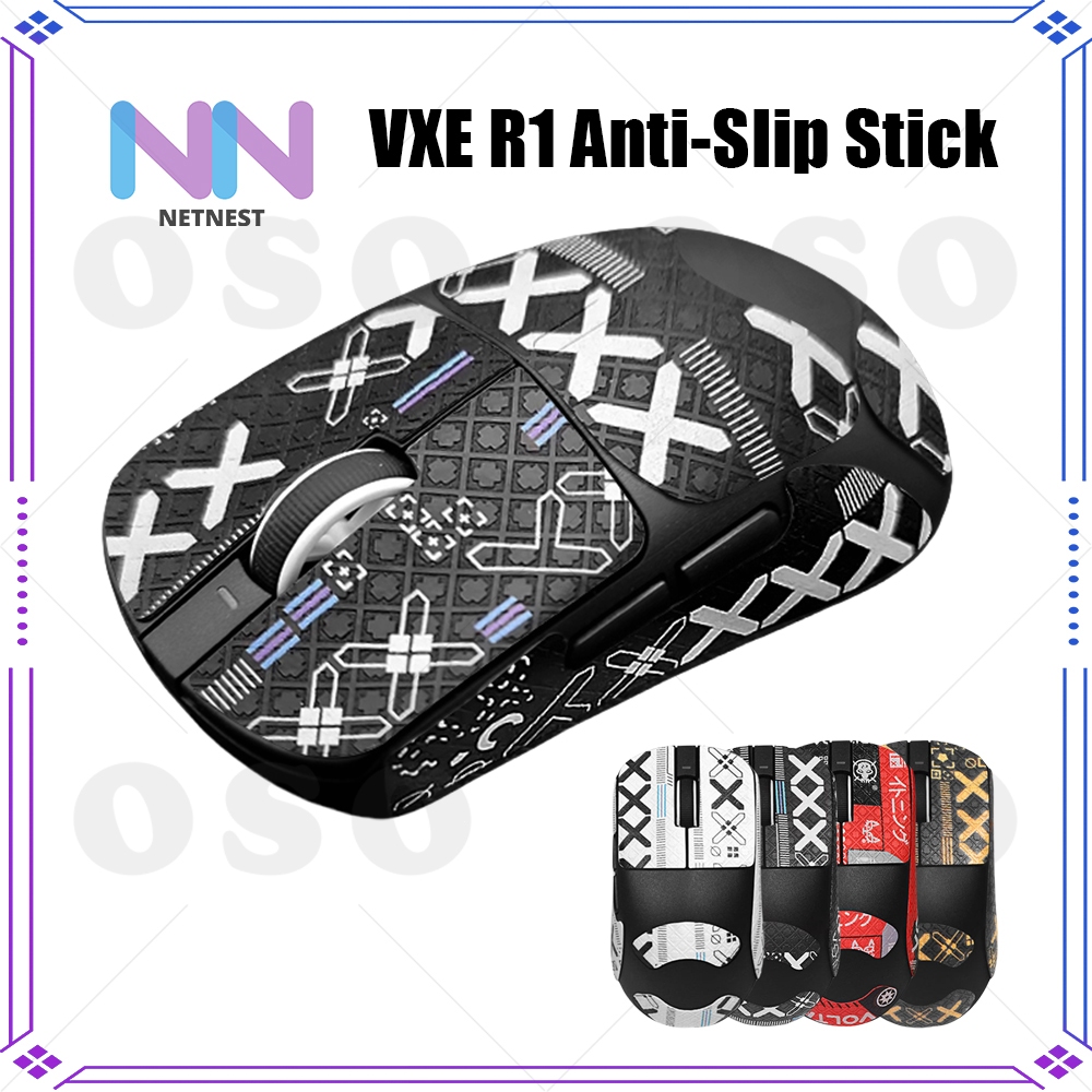 Vxe r1 grip tape anti-Slip Mouse Tape DIY Mouse Sticker For VXE R1 ...