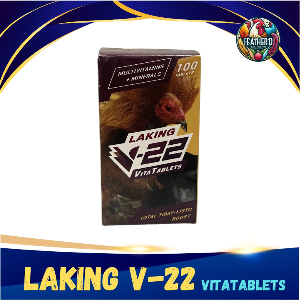 LAKING V-22 VitaTablets 100 Tablets (FOR ANIMAL USE ONLY) | Shopee ...