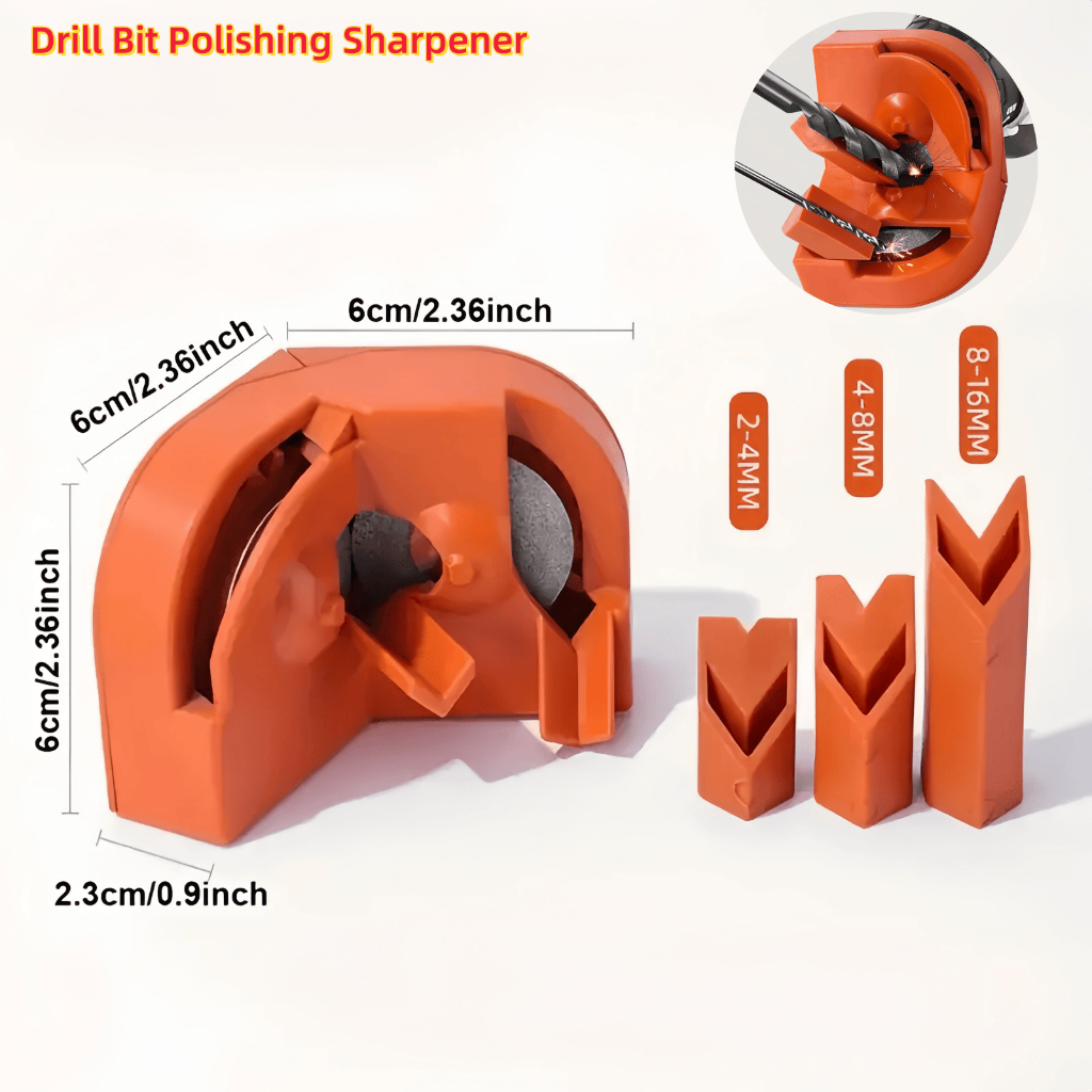 1pcs Portable Multipurpose Drill Bit Grinding Sharpener, Electric Drill ...
