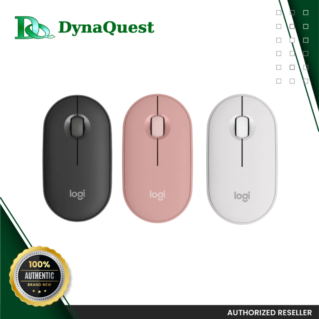 Logitech M350s Pebble 2 Slim Compact Bluetooth Wireless Mouse With ...