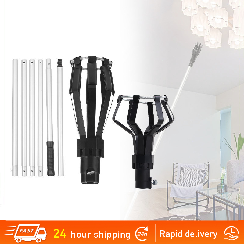 Light Bulb Changer Bulb Installer Telescoping Pole Removal Tool ...