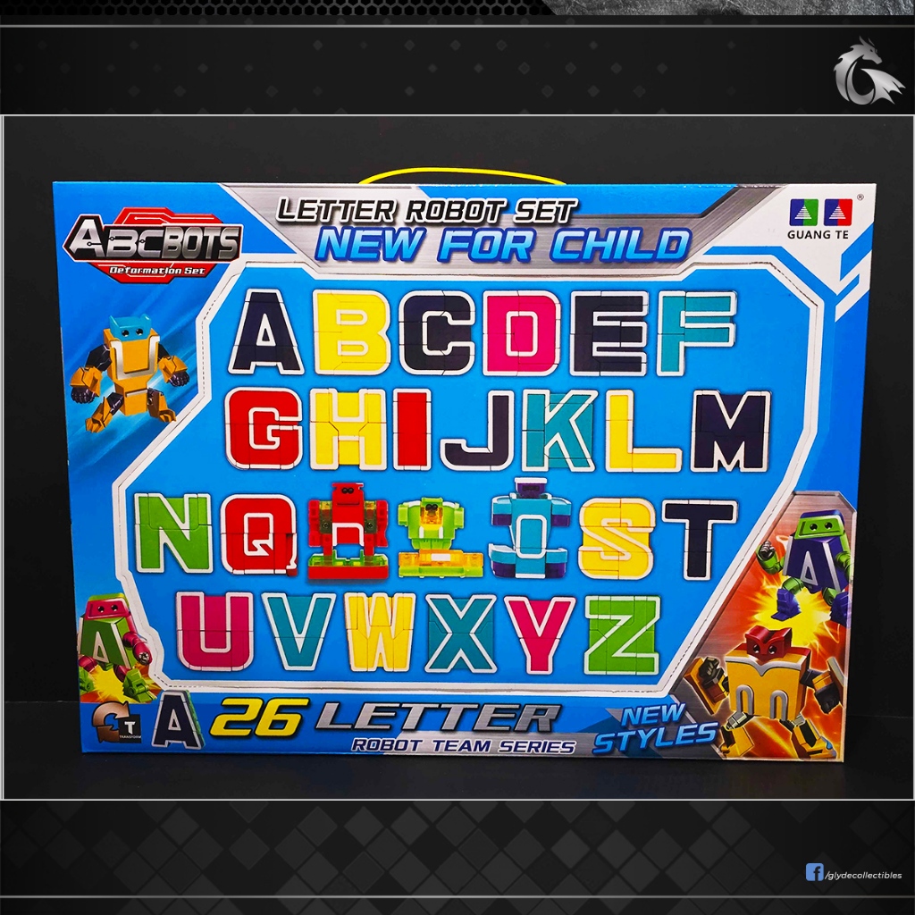 ABCBots Alphabots LetraBots - Letter Robot Set - 26 Letters Each Turn ...