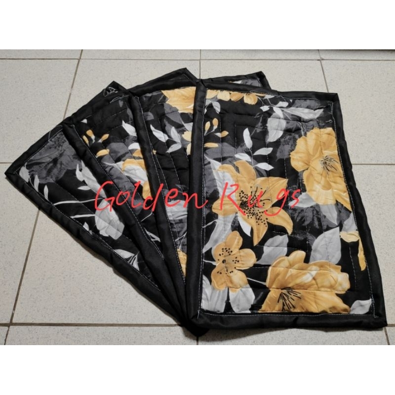 RECTANGLE DOORMAT TERNO 4 PIECES | Shopee Philippines