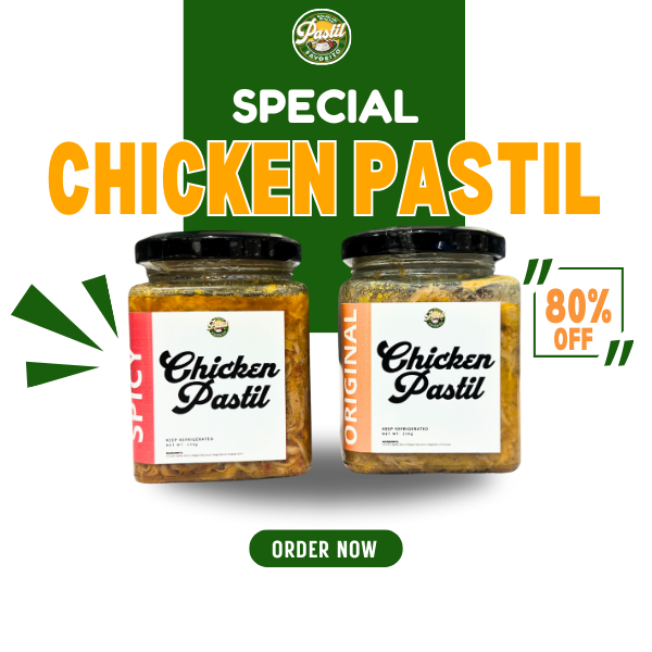 Chicken Pastil with original and spicy flavor in a jar by Pastil ...
