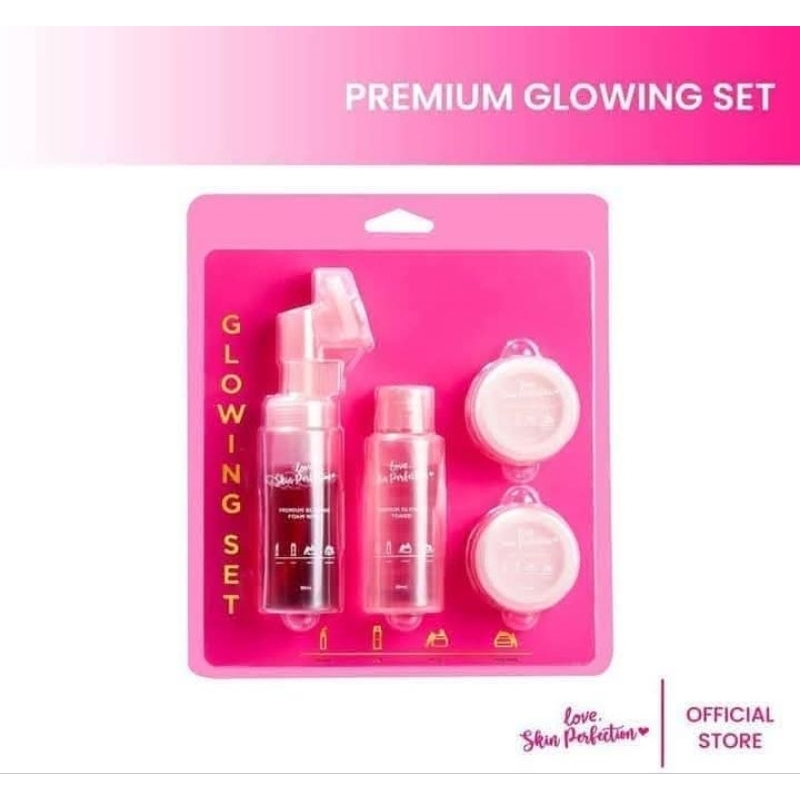 Glowing Set Skin Perfection (with freebies) | Shopee Philippines