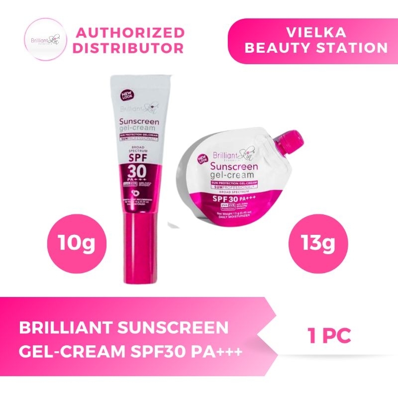 Brilliant Sunscreen Gel-Cream SPF30 13g/10g | Shopee Philippines
