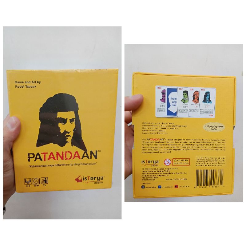 Patandaan : Pakatandaan ang Katandaan ng Ating Kasaysayan ( CardGame ...