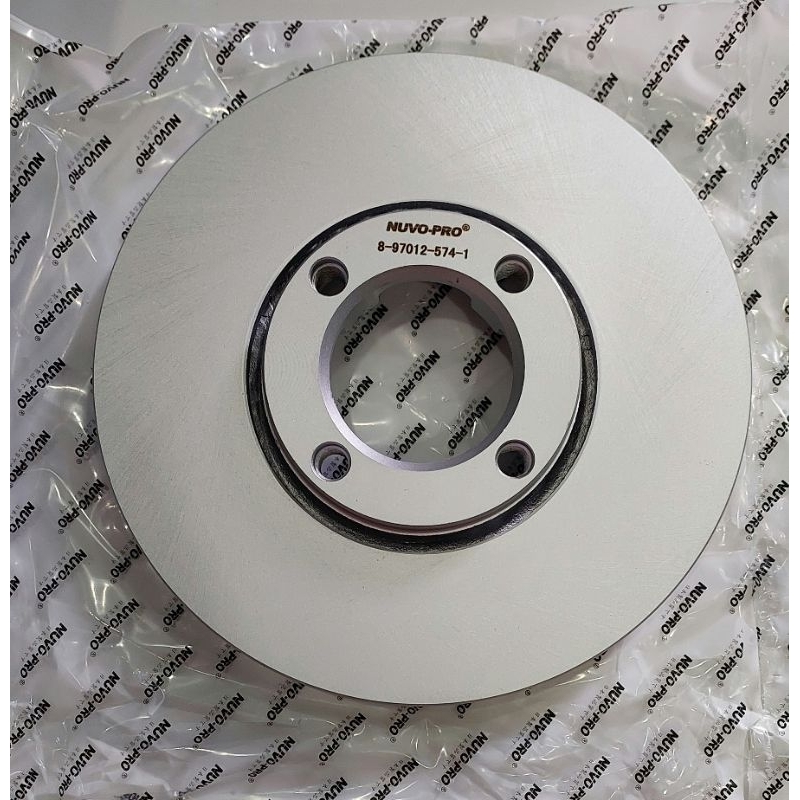 8-97012-574-1 FRONT ROTOR DISC ISUZU CROSSWIND/HILANDER/4JA1 4HOLES ...