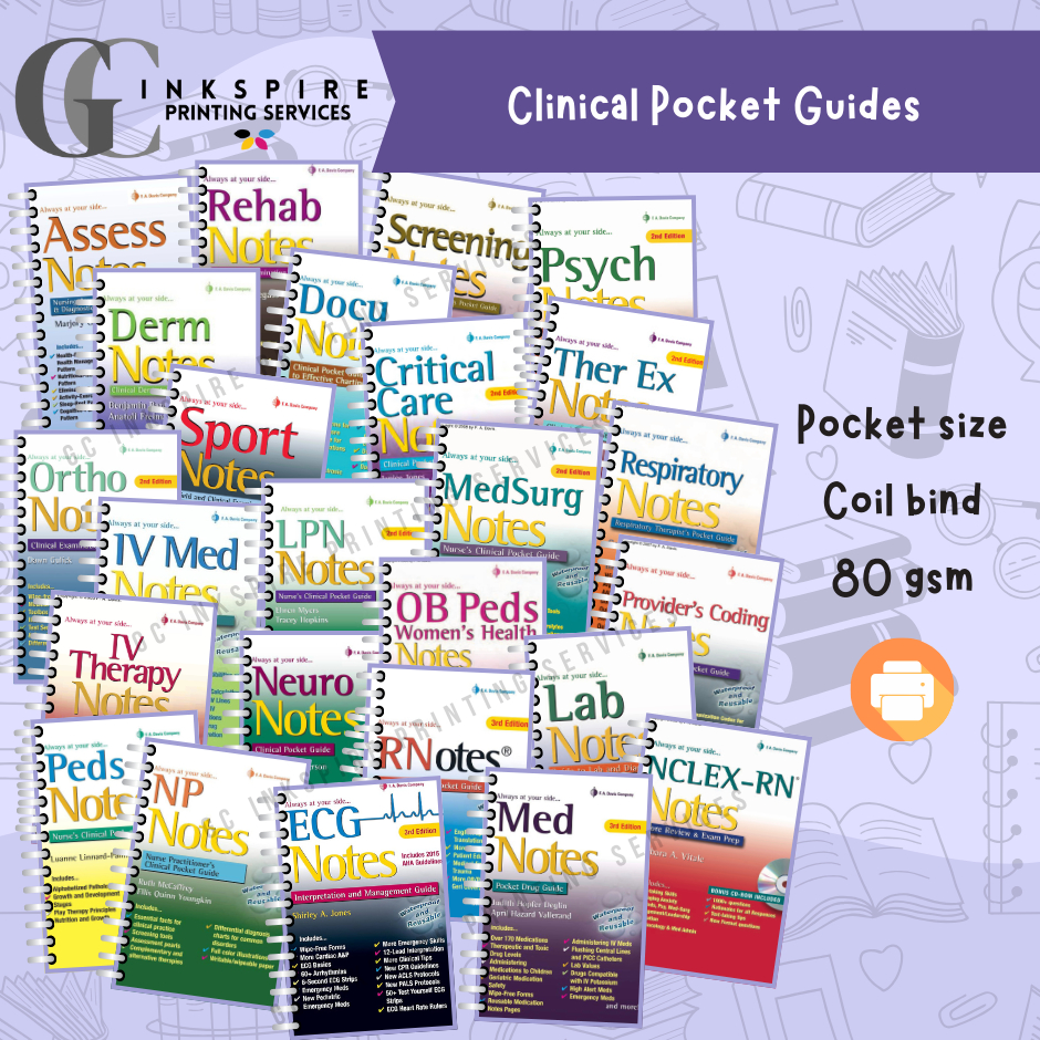 Clinical Pocket Guide Notes | Shopee Philippines