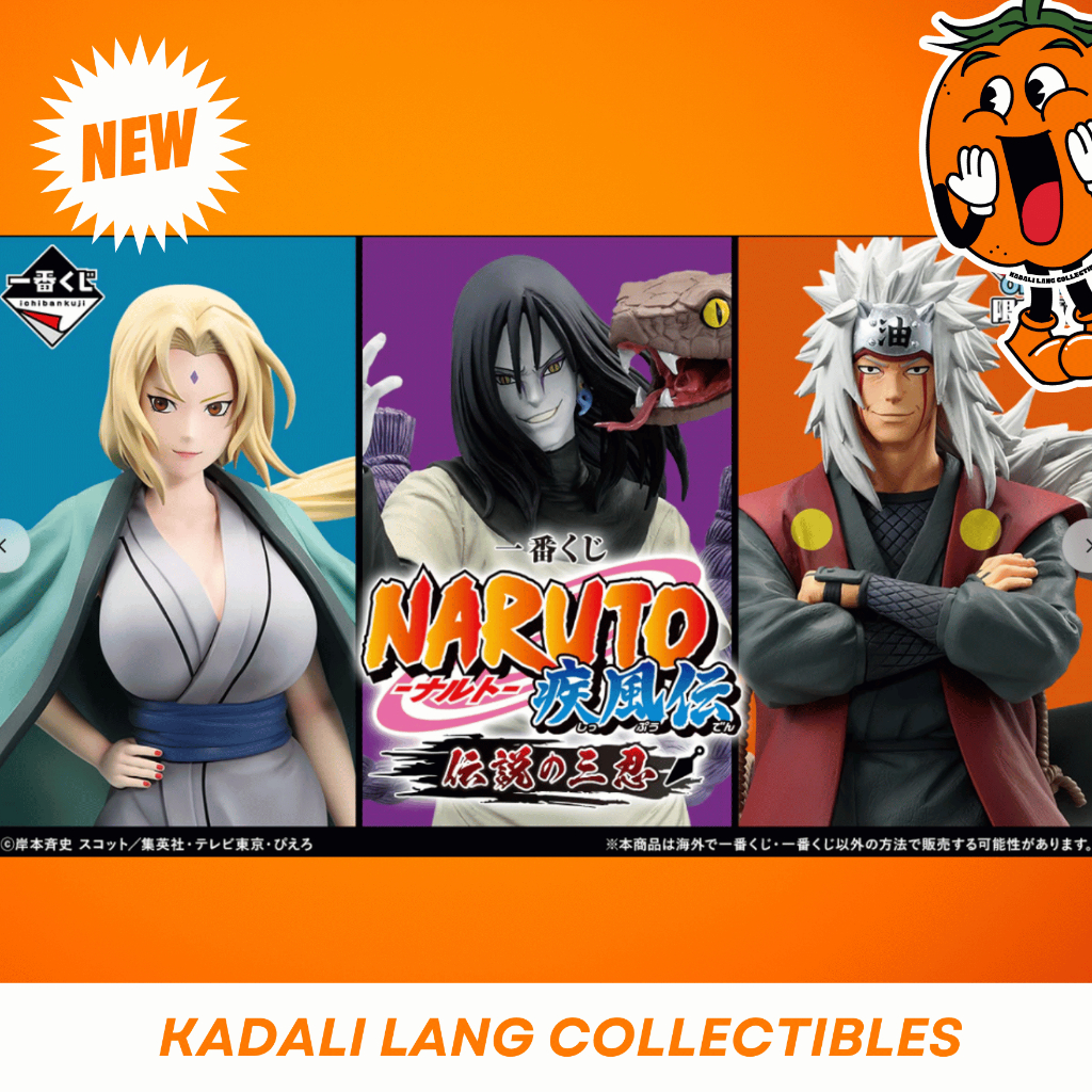 AUTHENTIC ICHIBAN KUJI MASTERLISE EMOVING NARUTO SHIPPUDEN - LEGENDARY SANIN / THREE NINJAS ...
