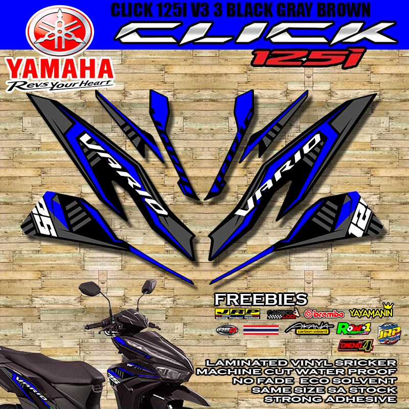 Honda Click 125i Decals Sticker With Freebies | Shopee Philippines
