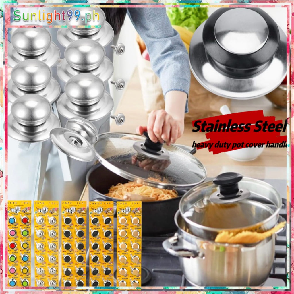 Original stainless steel pot cover handle replacement universal pot ...