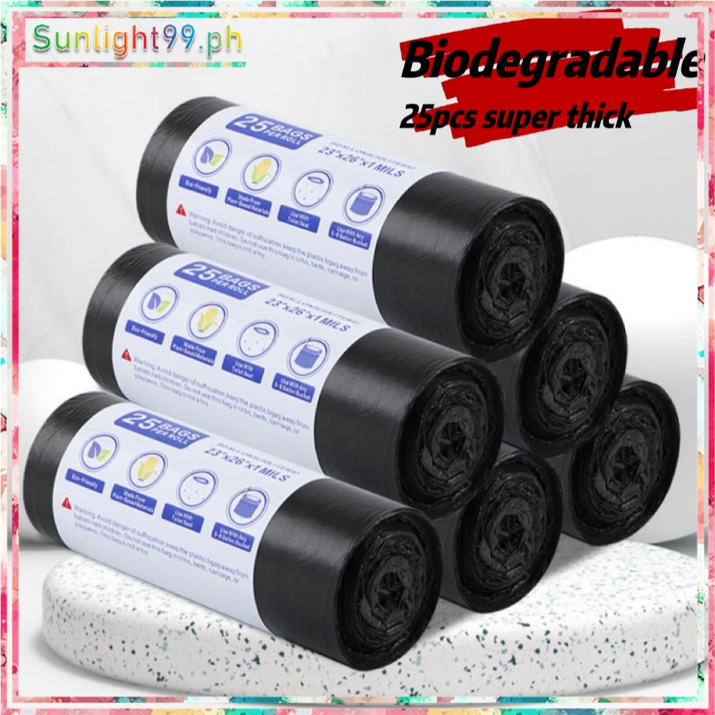 Heavy duty garbage bag xxl biodegradable trash bag makapal kitchen ...