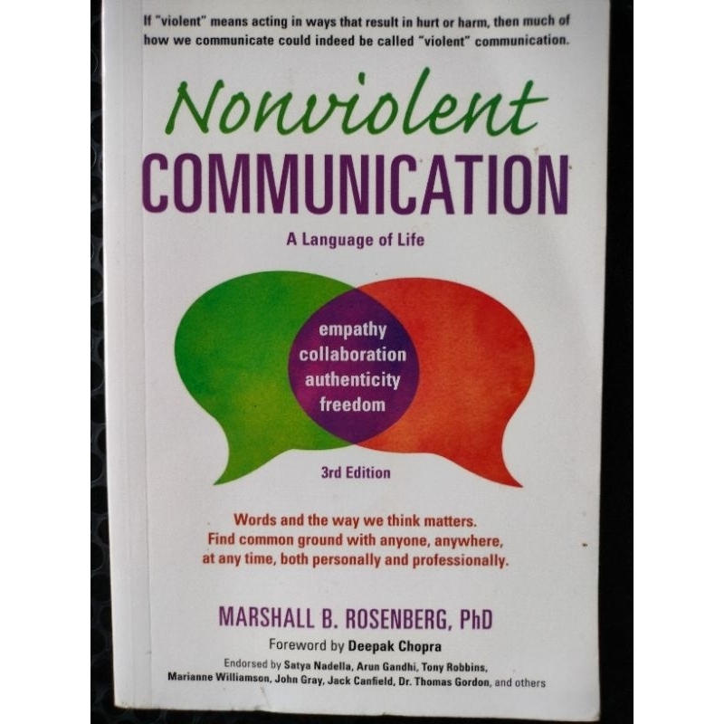 Nonviolent Communication, 3rd Edition | Shopee Philippines