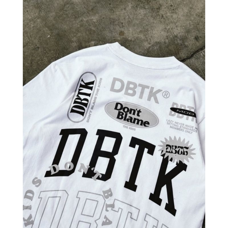 DBTK MERGE SHADOW TEE (WHITE) | Shopee Philippines