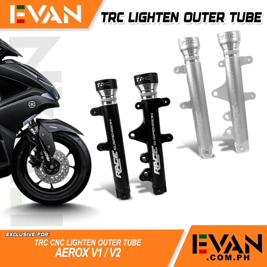 EVAN COM TRC CNC LIGHTEN OUTER TUBE FOR AEROX V1 AND V2 MOTORCYCLE ...