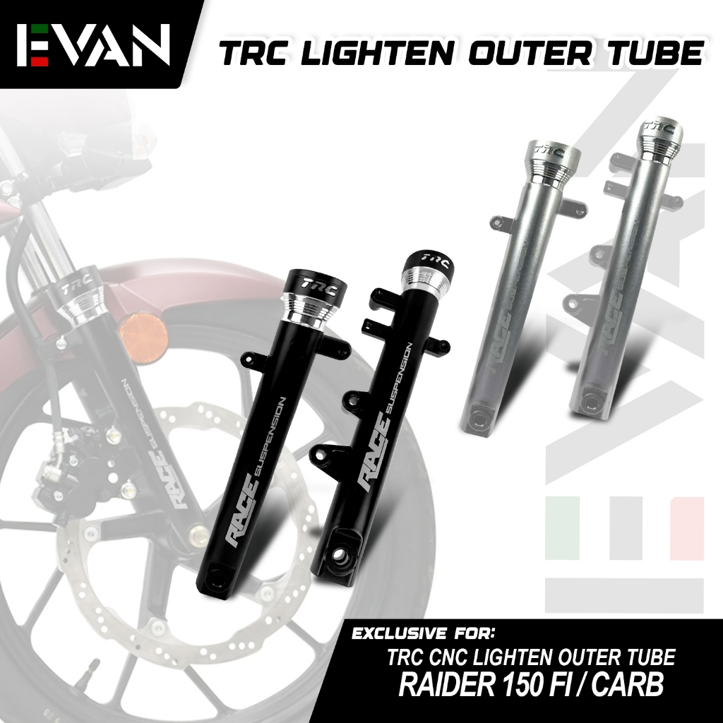 EVAN PH TRC CNC LIGHTEN OUTER TUBE FOR SUZUKI RAIDER 150 FI/CARB ...