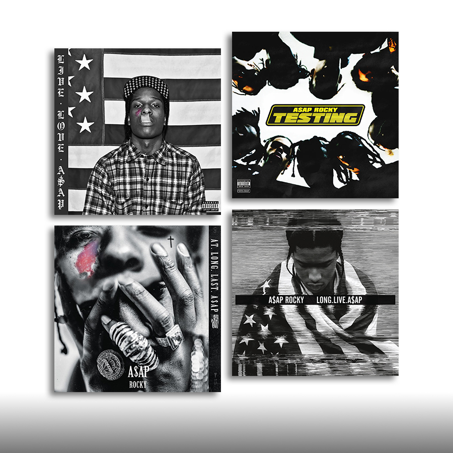 ASAP Rocky A$AP Album: Waterproof Phototile Display Album Cover Sintra ...
