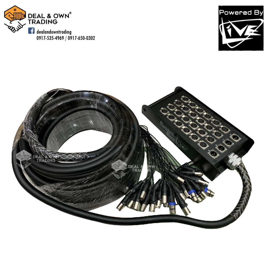 Original Live Snake Cable 24+4 (30 Meters) | Shopee Philippines