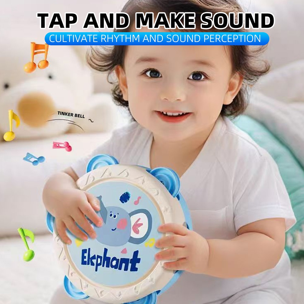6.5inch Musical Instruments Tambourine Drum Children Musical ...