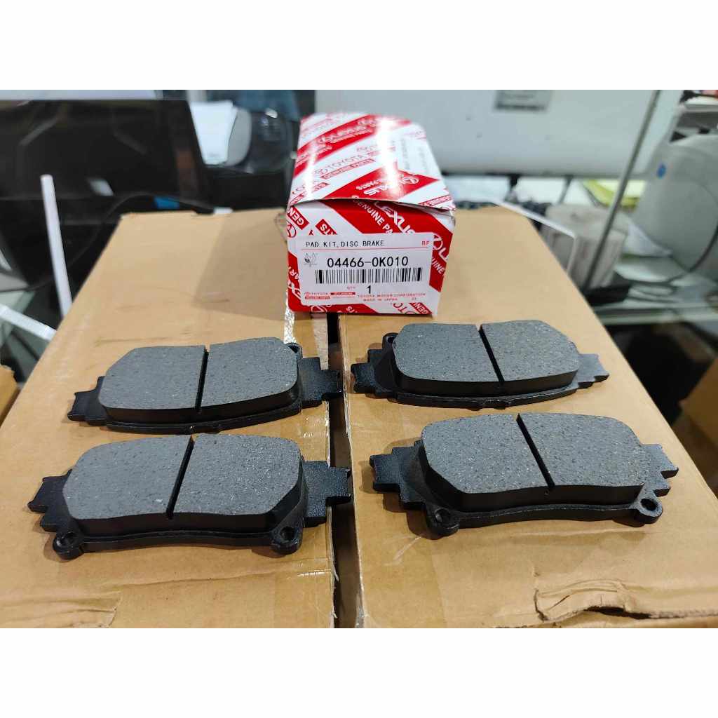 BRAKE PAD REAR AXLE 04466-0K010/04466-30311 FOR TOYOTA 2015-2021 ...