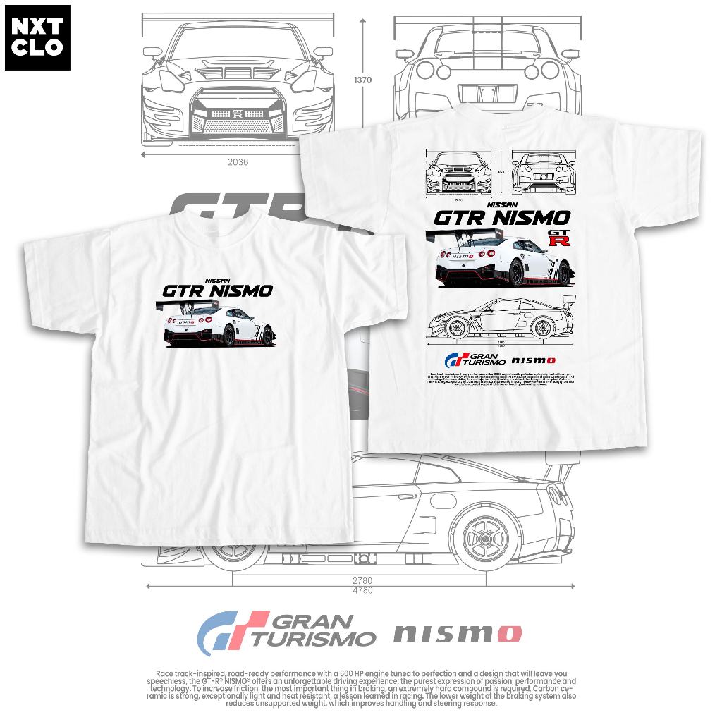 CAR ENTHUSIAST - NISSAN GTR NISMO SHIRT DESIGN - REGULAR FIT - UNISEX ...