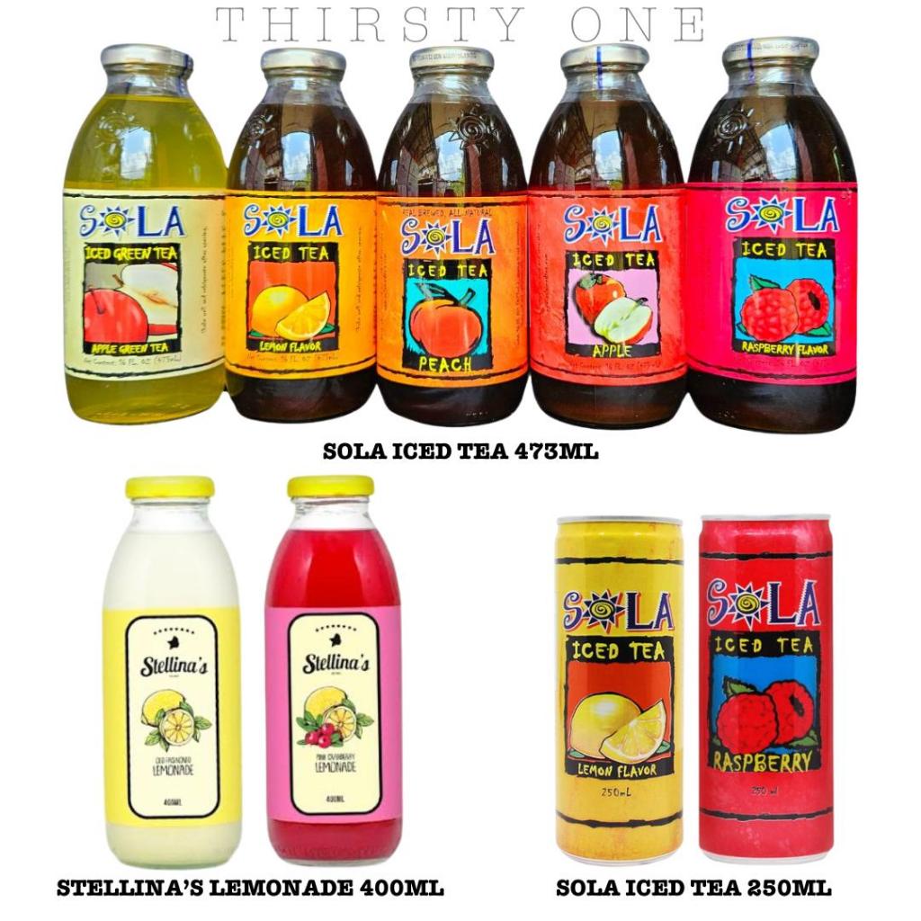 Sola Iced Tea & Stellina's Lemonade - 6-Piece Bundle | Shopee Philippines