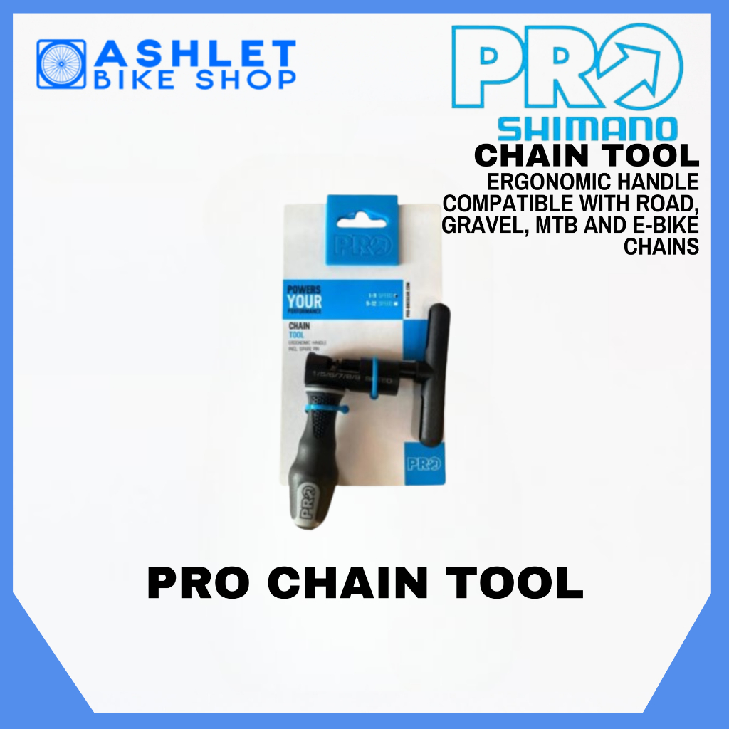 ORIGINAL SHIMANO PRO Chain Tool 1-9 Speed - ASHLET BIKE SHOP | Shopee ...