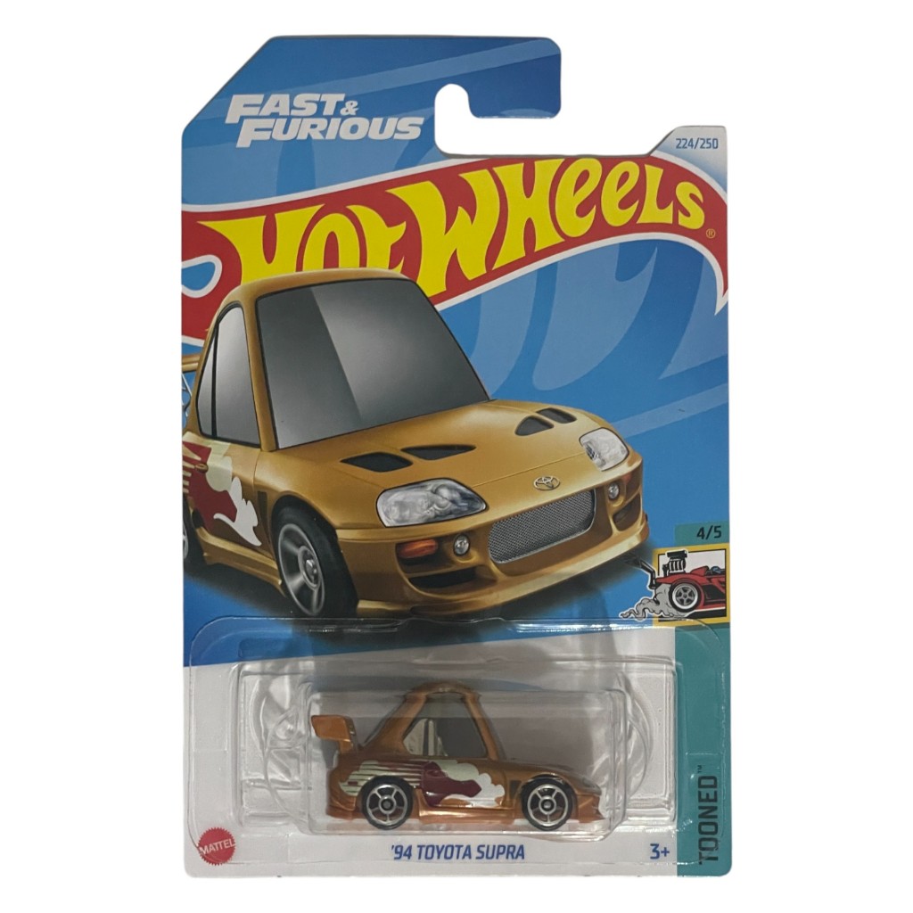 Hot Wheels Individually Packaged 1:64 Scale Tooned Toy Cars - Long Card ...