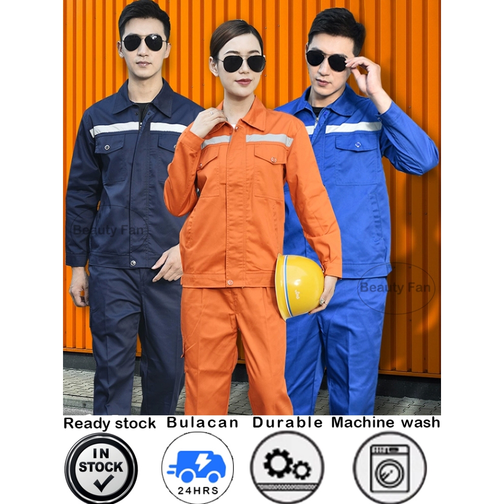 Labor Uniform Coveralls Straight Safety Work Cover All Suit Heavy Duty ...