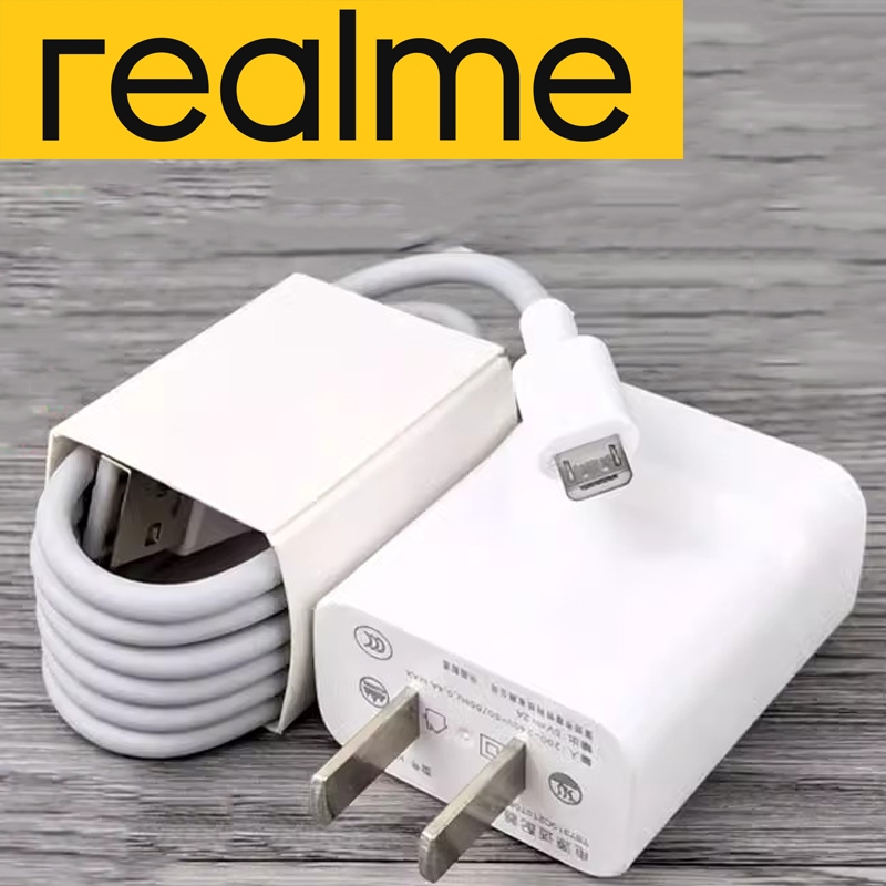 Realme Charegr Original Super Fast Charger 15W Micro USB Cable 2IN1 ...