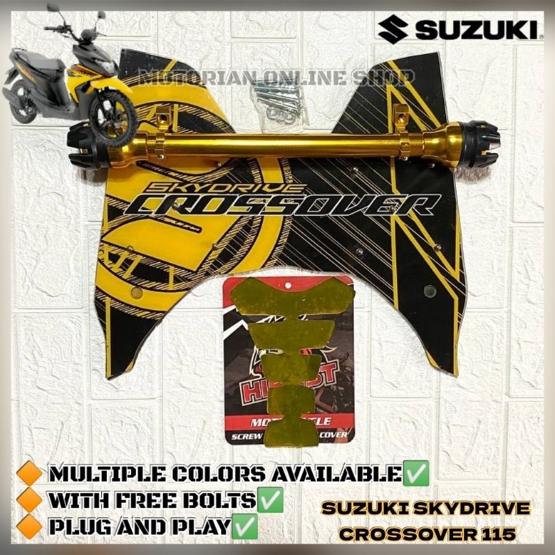 FOR SUZUKI SKYDRIVE CROSSOVER FI MATTING SLIDER TANK STICKER WITH ...