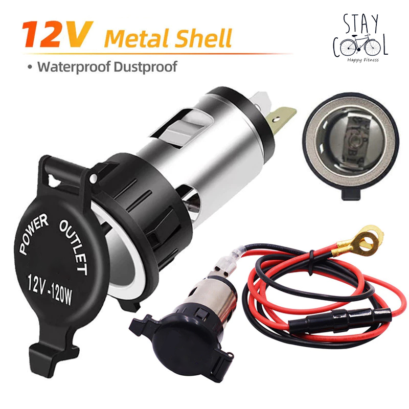 12V 120W Universal Car Charger Power Plug Adapter Power Socket ...