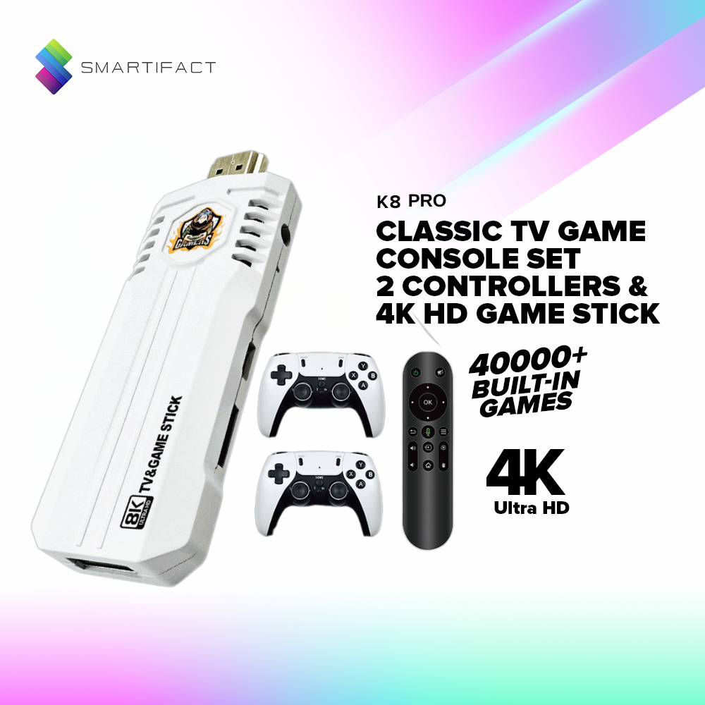 Smartifact MXQ Pro K8 PRO（Support God of War）TV Stick 4K Smart TV Game ...