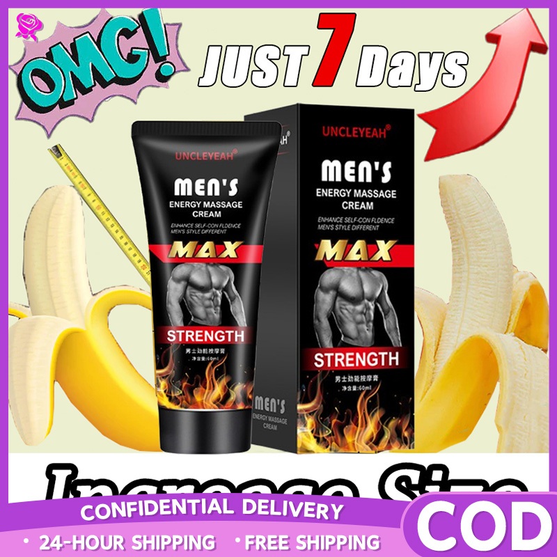 Men's Massage Cream Invigorant Lengthen mas malaki mas mahabang mas ...
