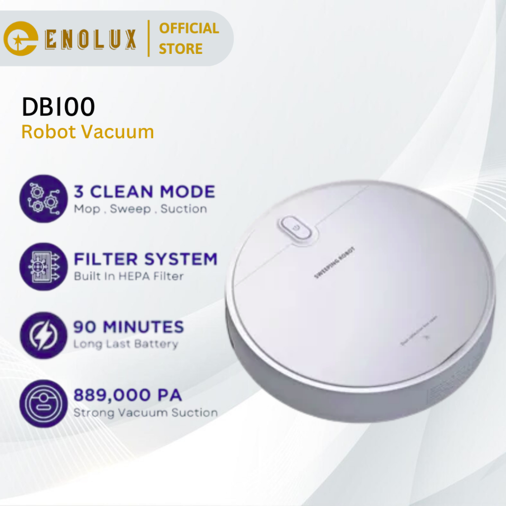 Enolux DB100 Floor Map Cleaning Intelligent Pilisos Automatic Sweeping ...
