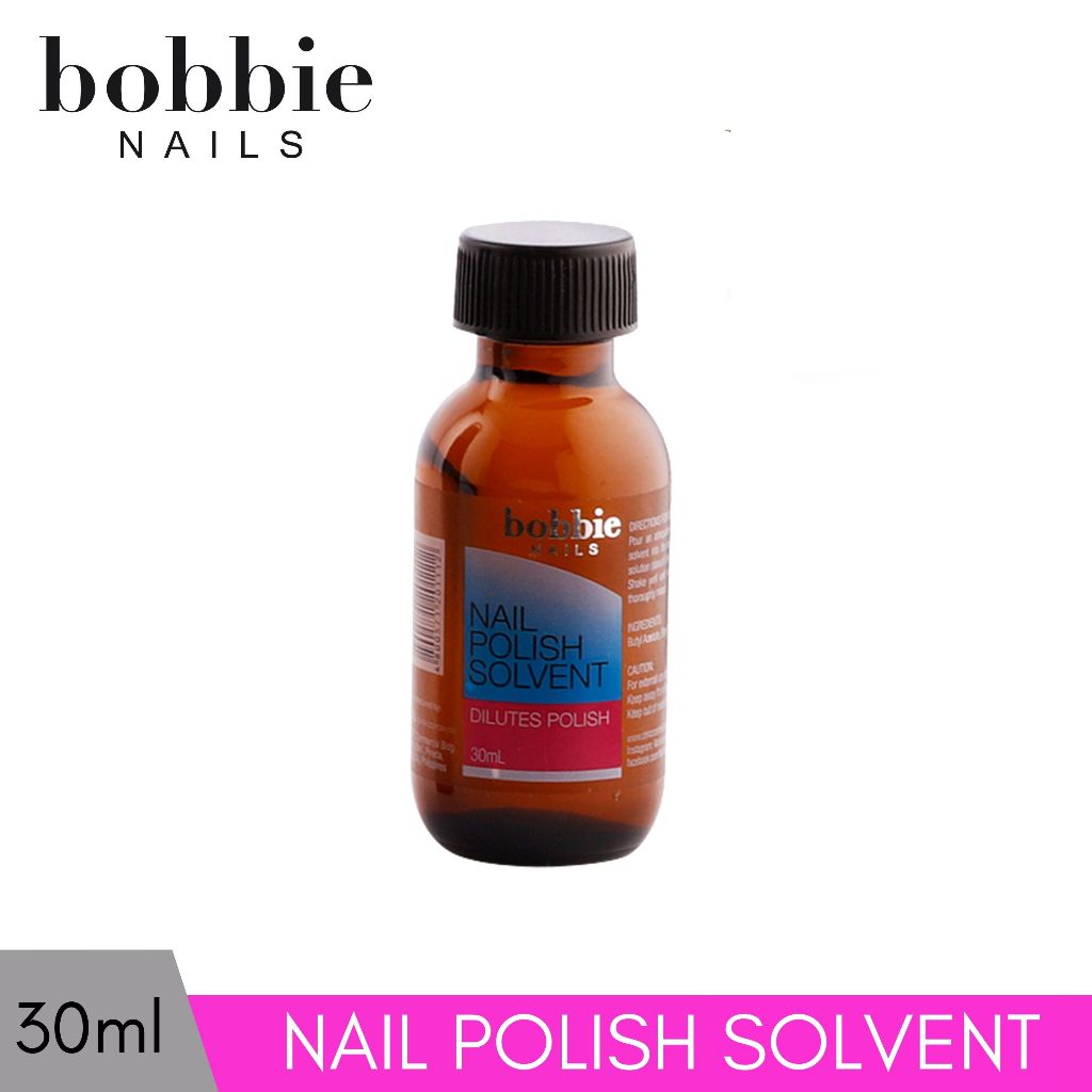Bobbie Nails Nail Polish Solvent 30ml | Shopee Philippines