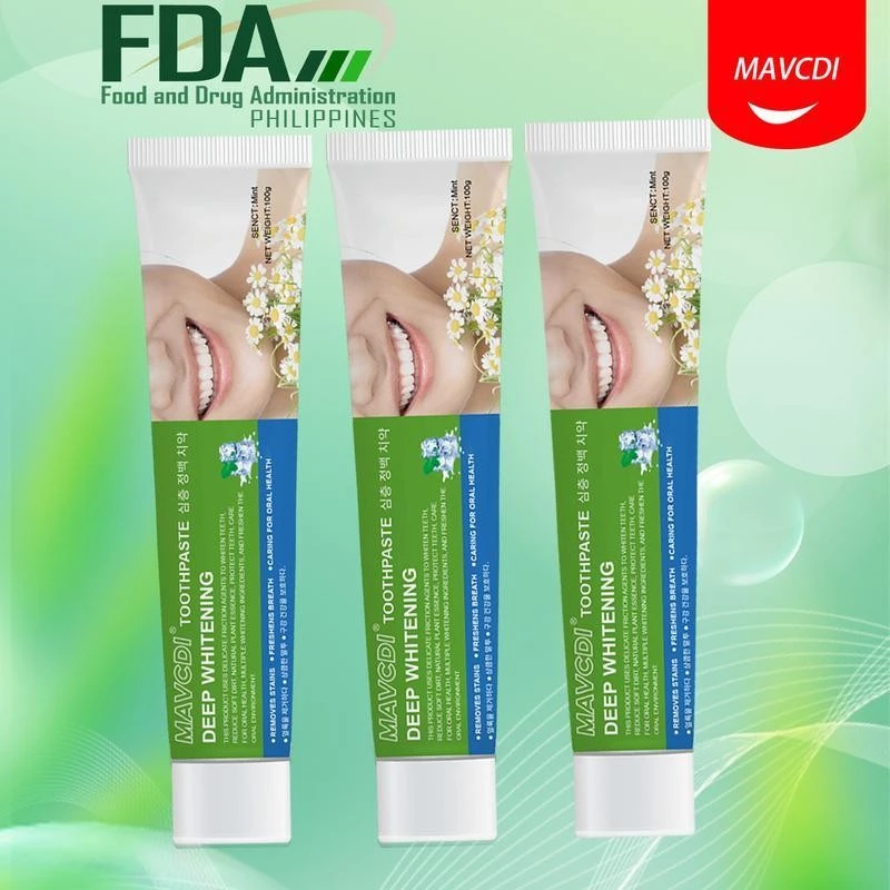 MAVCDI Whitening Toothpaste Bad Breath Removing Toothpaste Toothpaste ...