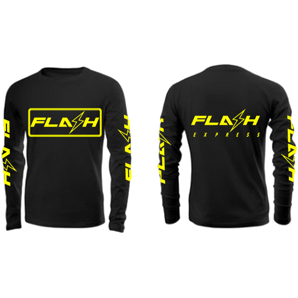 The LF Logistics Delivery Motorcycle Rider Long Sleeve T Shirt Drifit ...