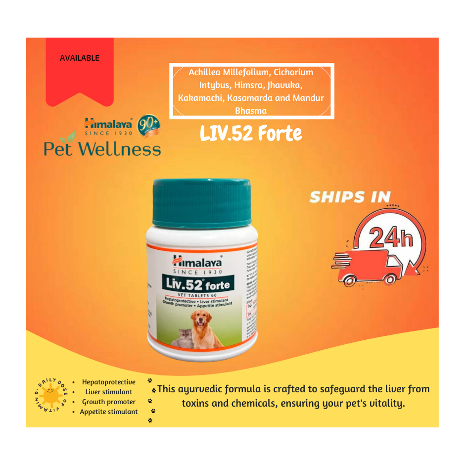 Himalaya Liv.52 Forte Tablets Liver Support Growth Promoter Appetite ...