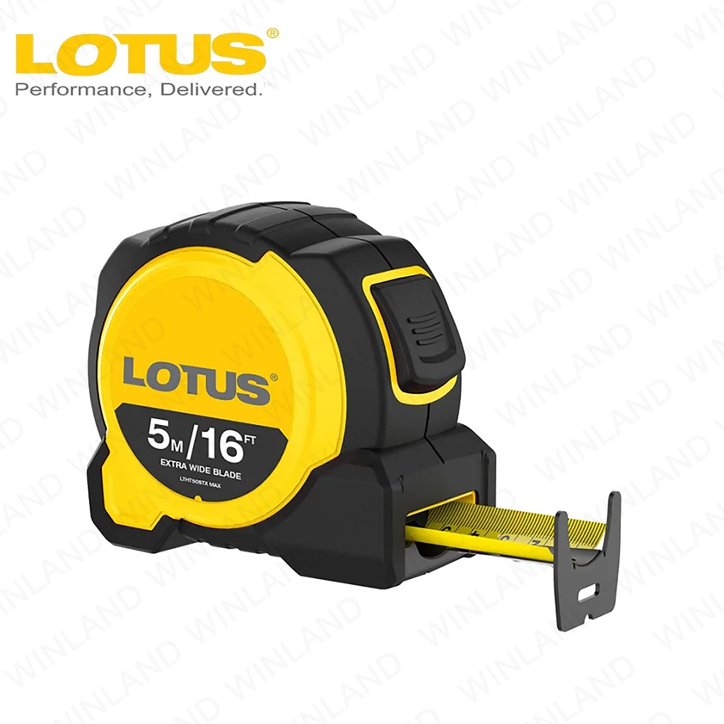 Lotus by Winland Steel Tape with Dual Print Auto Lock | Measuring Tape ...