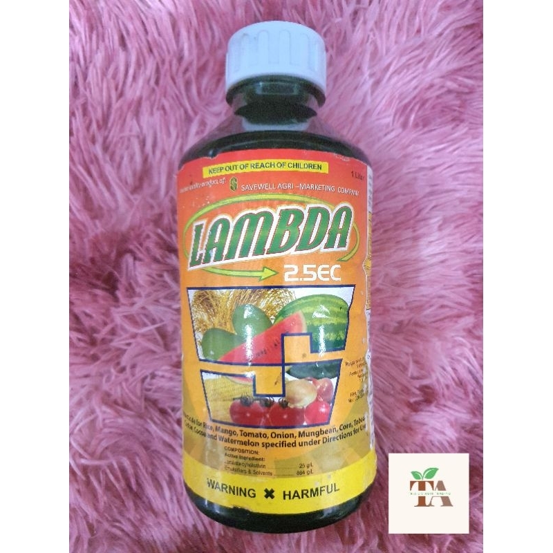 Lambda 2.5EC Insecticide ~ Lambda-cyhalothrin | Shopee Philippines