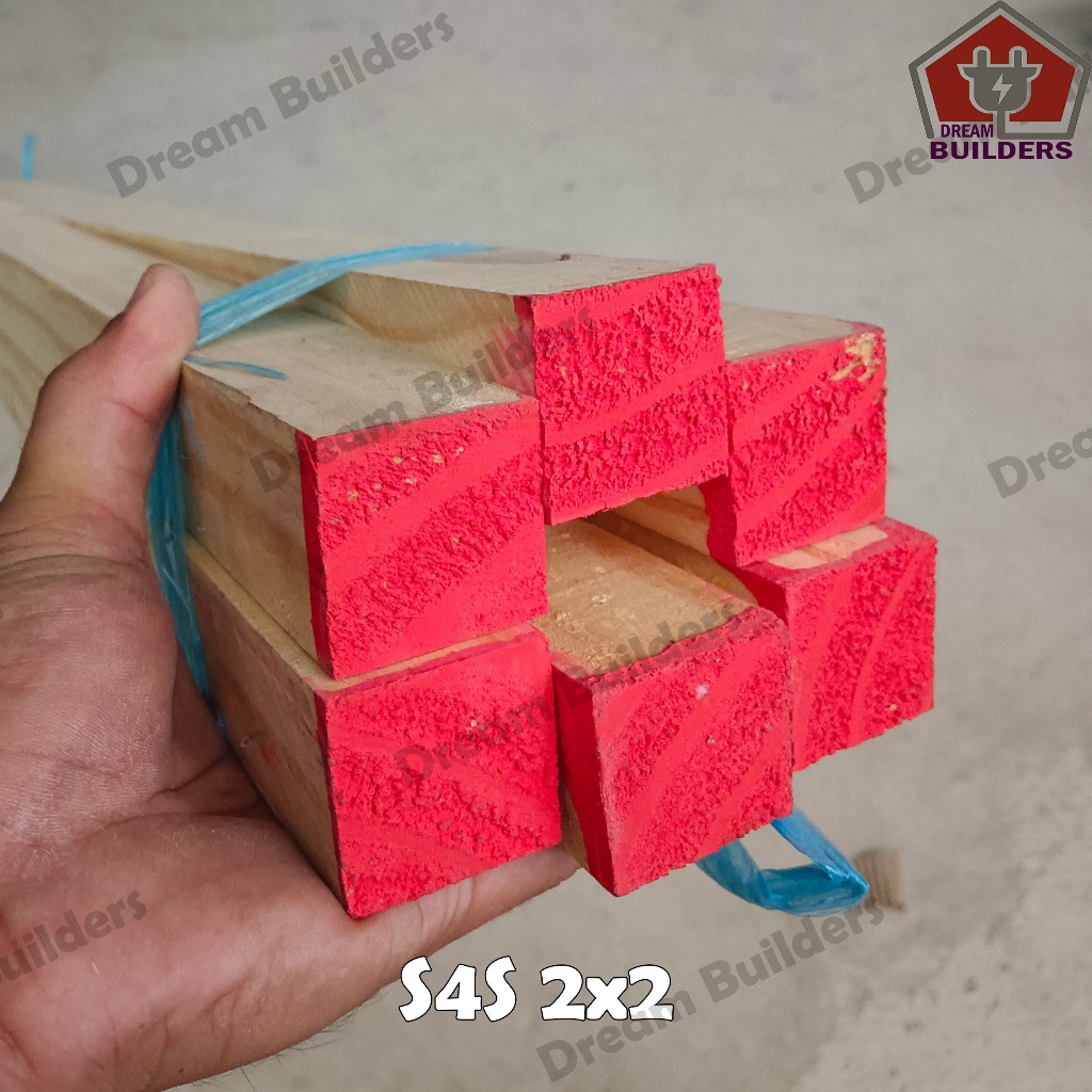 PINE WOOD S4S 1x2 / 2x2 Sold Per Piece (2ft,3ft or 4 FEET) | Shopee ...