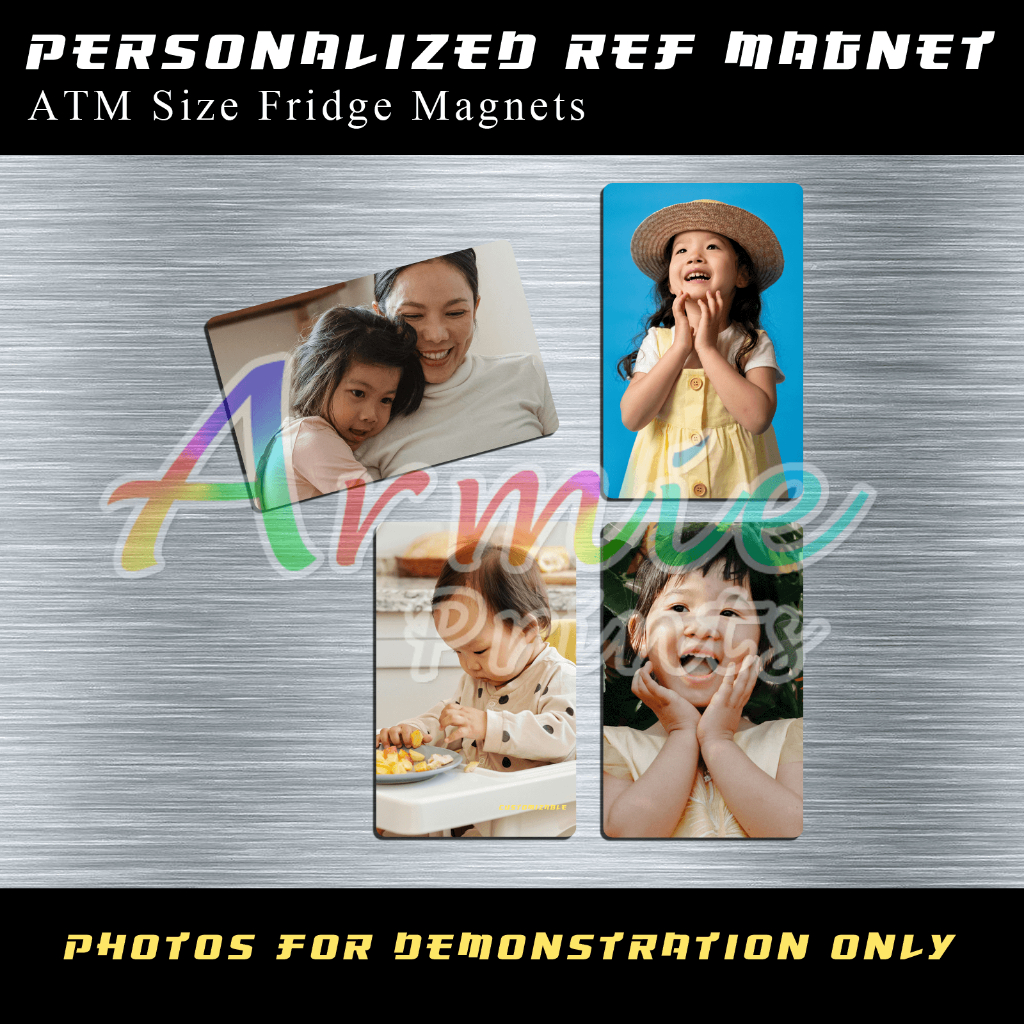 Personalized ATM Size Ref Magnet - Bulk [ 50 - 200 pcs] | Shopee ...