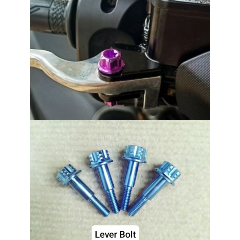 Titanium GR5 Lever Bolt Bighead Universal (1pc) | Shopee Philippines