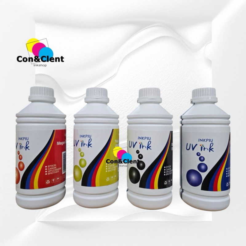 1 liter Universal ink or Dye Ink (CMYK) UV ink | Shopee Philippines