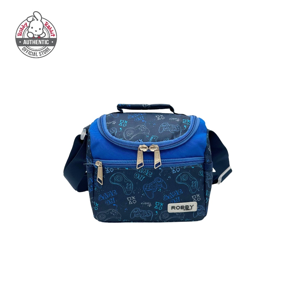 Robby Rabbit Game On Thermal Lunch Bag (Black, Blue, Dinosaur) | Shopee ...