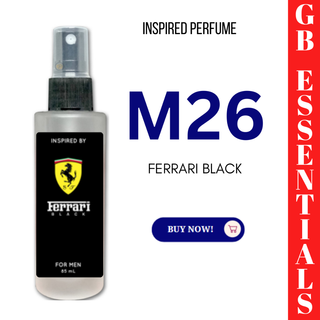 85ml Perfume M26 Fer Black For Men Best Seller Long Lasting Inspired ...